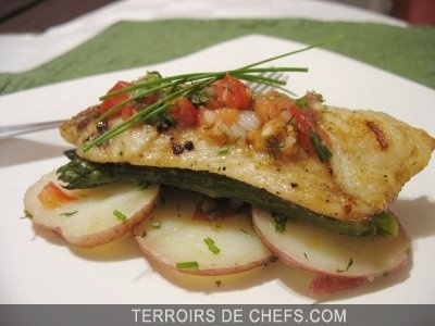 Filet de loup à la provençale / Eric Sikora / De chefs / Recettes ...