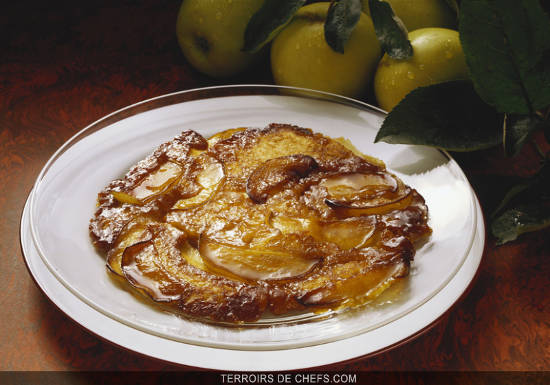 Crêpes normandes recette crème pomme Calvados